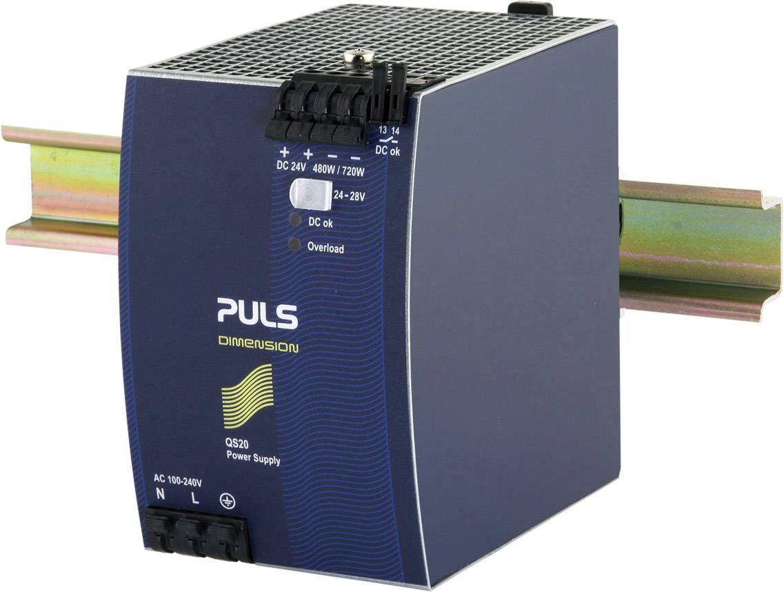 Puls QS20.241 napajanje za DIN šinu 24 V/DC 20 A 480 W