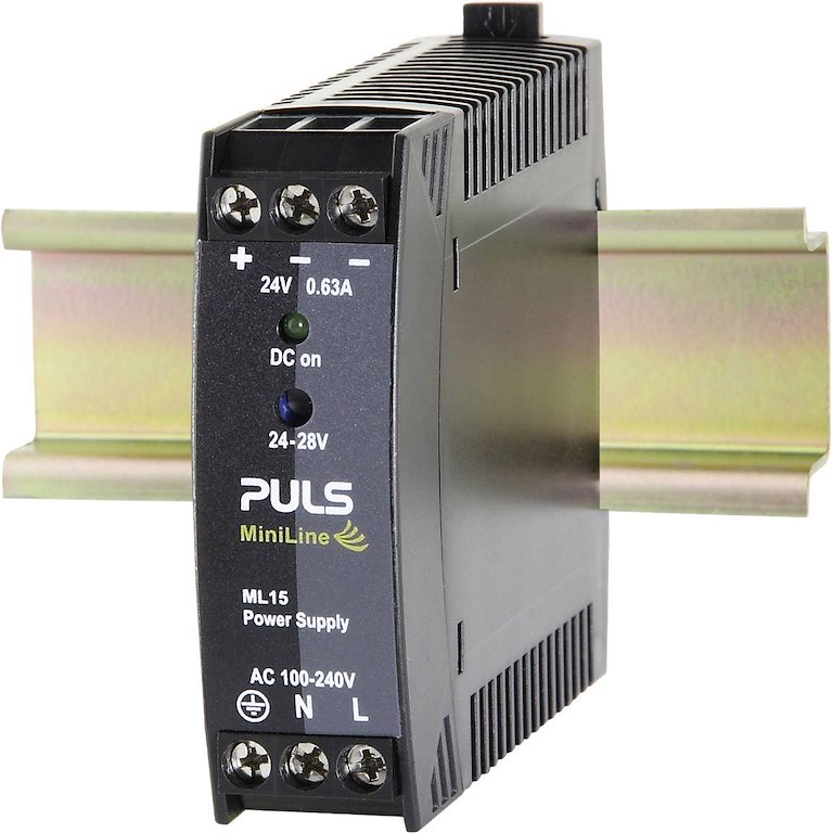 Puls ML15.241 napajanje za DIN šinu 24 V/DC 0,63 A 15 W
