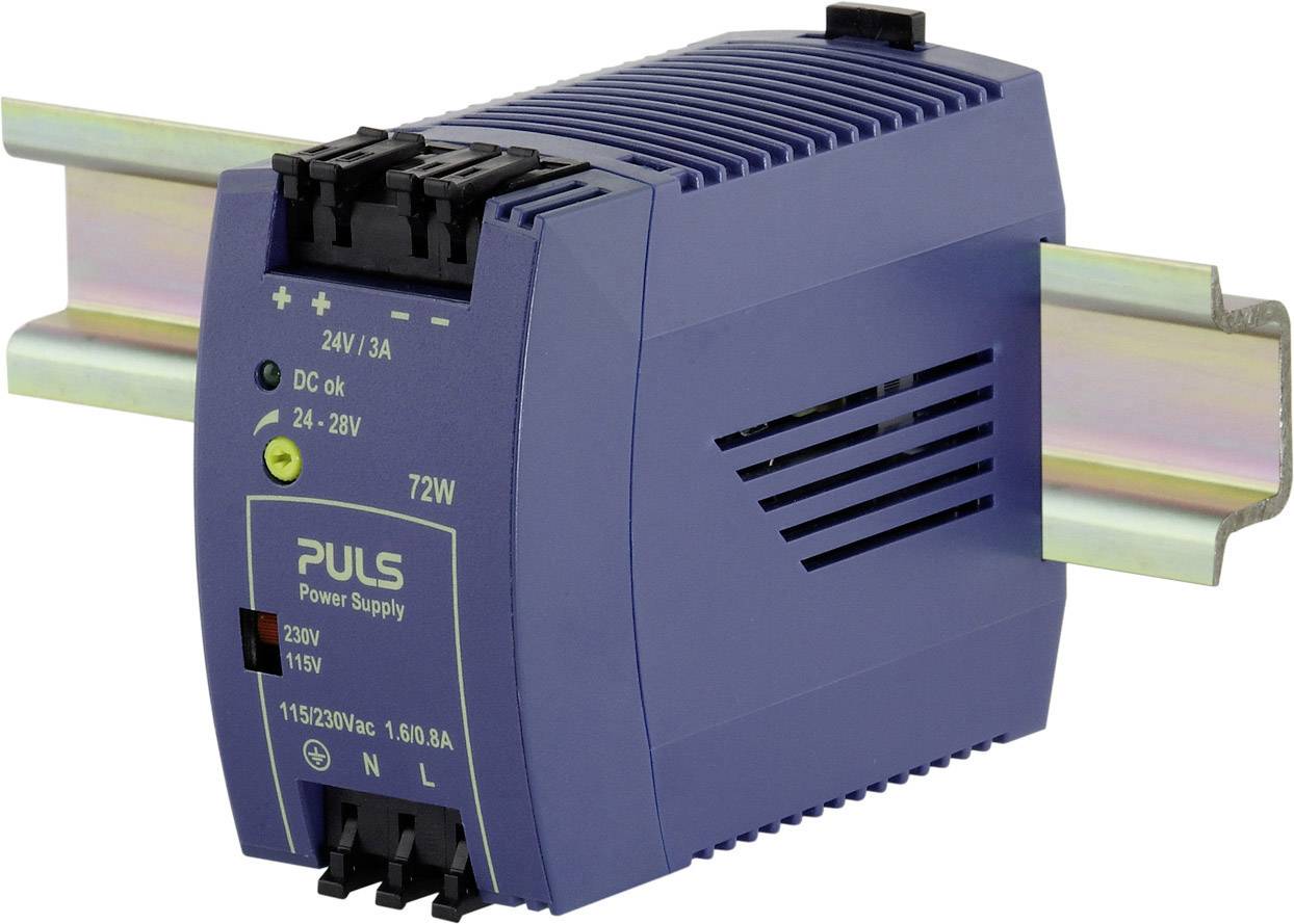 Puls ML70.100 napajanje za DIN šinu 24 V/DC 3 A 72 W