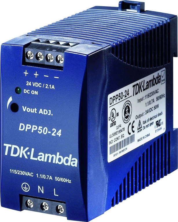 TDK-Lambda DPP-50-24 napajanje za DIN šinu 24 V/DC 2,1 A 50 W