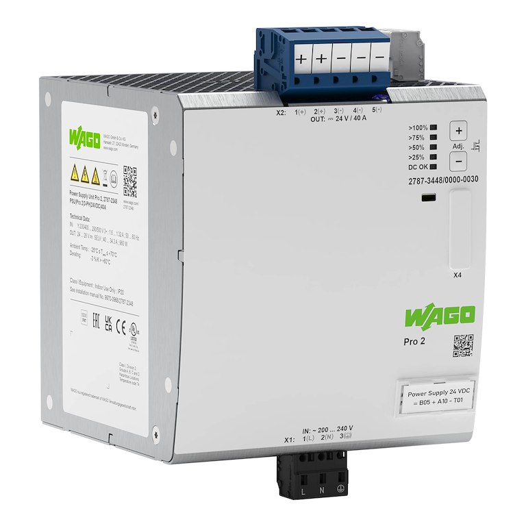 WAGO 2787-3448/000-030 napajanje