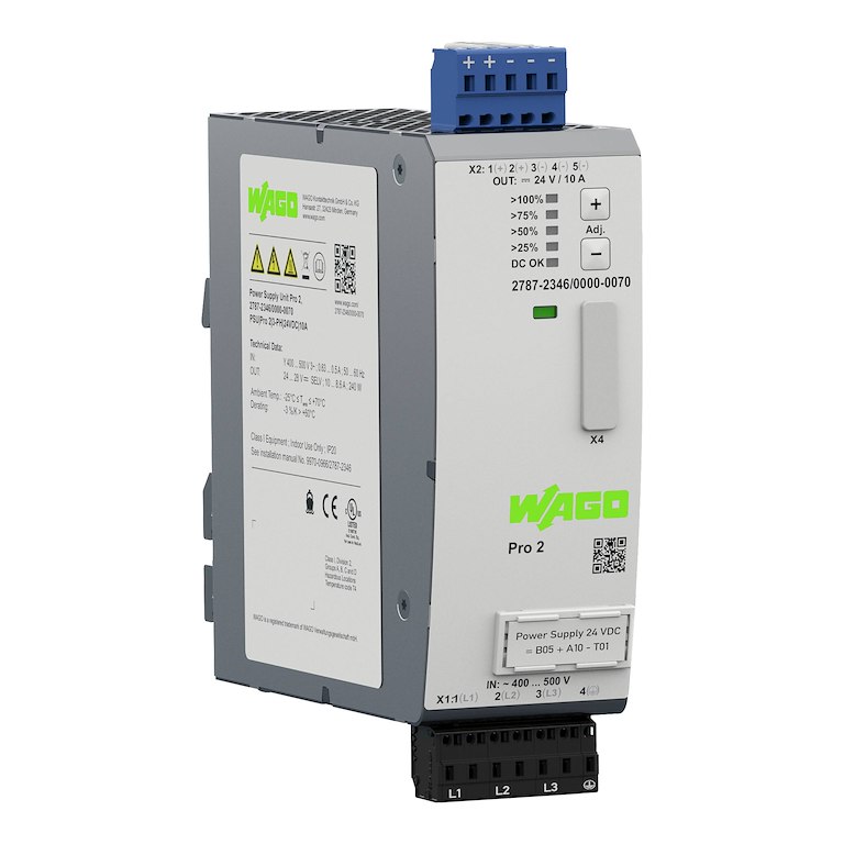 WAGO 2787-2346/000-070 napajanje