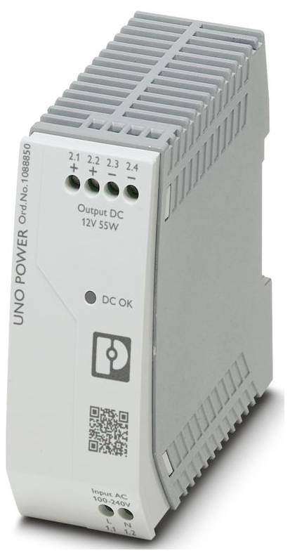 Phoenix Contact UNO-PS/1AC/12DC/ 55W/H napajanje 85 V/AC → 12 V/DC 4,6 A 127 VA