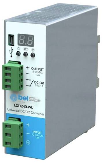 Belfuse LDD240-WU napajanje za DIN-šina DC/DC 12 V/DC → 55 V/DC 240 W