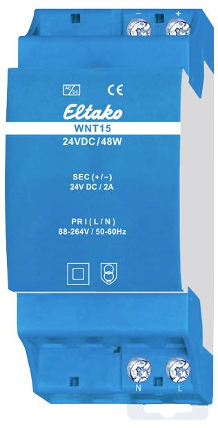 Eltako WNT15-24VDC/48W napajanje za DIN šinu 110 V/AC → 24 V 2 A