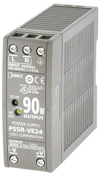 Idec PS5R-V Series napajanje za DIN šinu 2,5 A 1 x 85–264 V AC/100–370 V DC