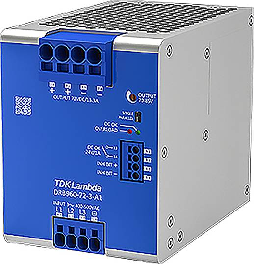 TDK-Lambda DRB960-72-3-A1 napajanje za DIN šinu 350 V → 85 V/DC 13,3 A 960 W