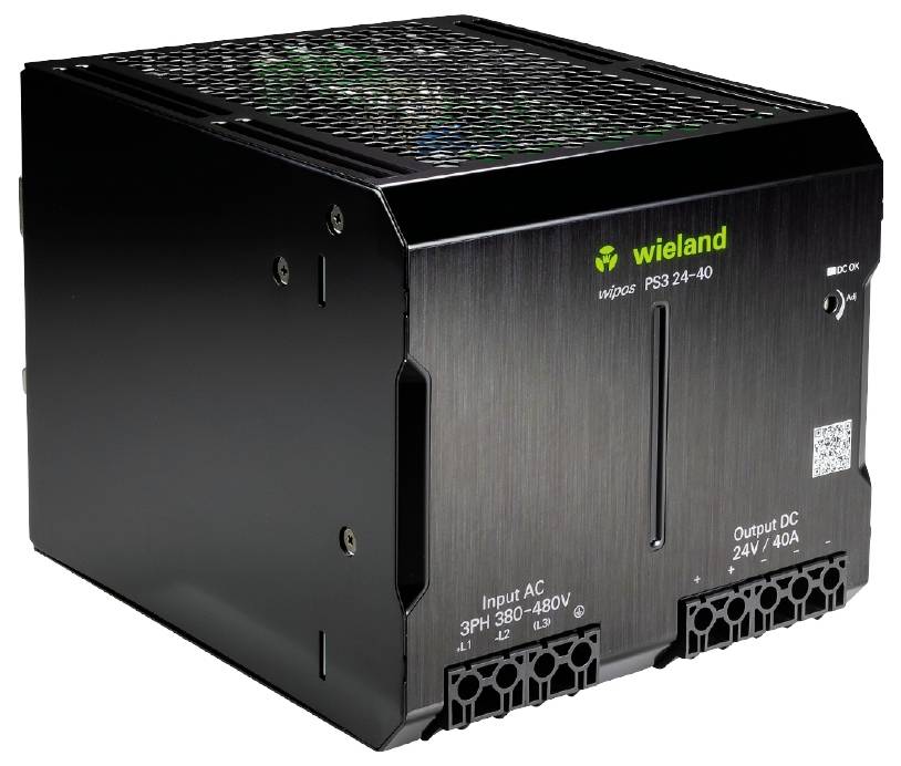 Wieland Electric WIPOS PS3 24-40 prekidačko napajanje 320 V/AC → 24 V 40 A 960 W