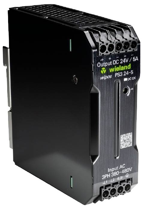 Wieland Electric WIPOS PS3 24-5 prekidačko napajanje 320 V/AC, 450 V/DC → 24 V 5 A 120 W