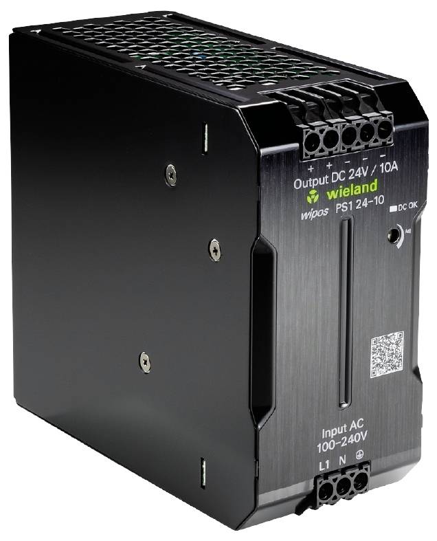 Wieland Electric WIPOS PS1 24-10 prekidačko napajanje 85 V/AC, 90 V/DC → 24 V 10 A 240 W