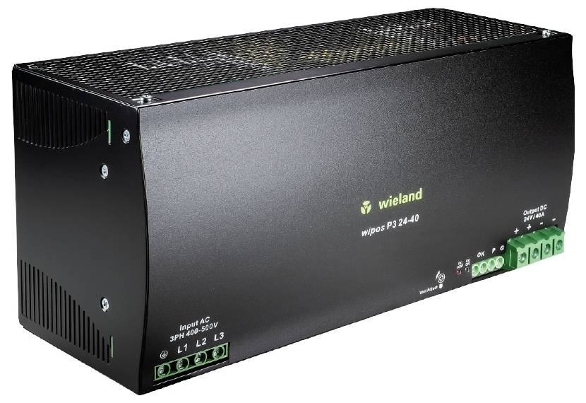Wieland Electric WIPOS P3 24-40 prekidačko napajanje 340 V/AC, 480 V/DC → 24 V 40 A 960 W