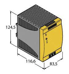 Turck IM82-24-10 napajanje za DIN šinu 24 V/DC 10 A 276 VA