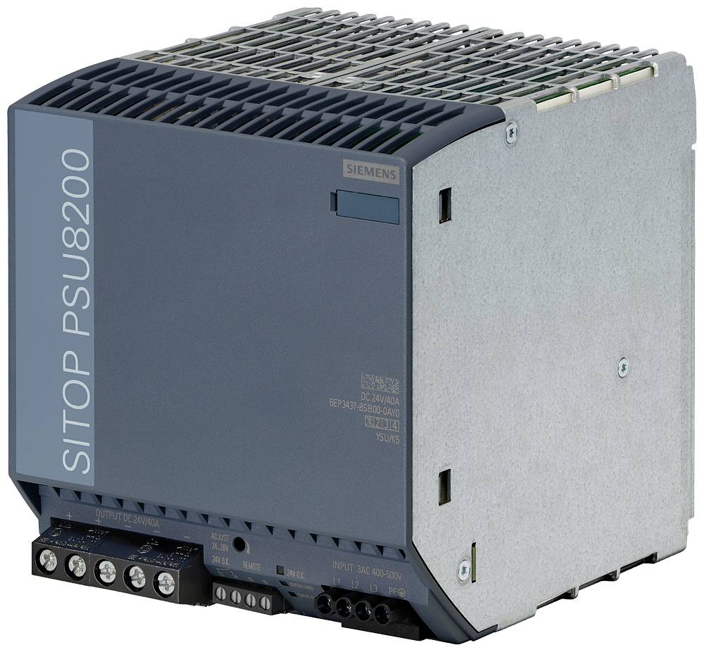 Siemens 6EP3437-8SB00-0AY0 napajanje za DIN šinu 24 V/DC 40 A