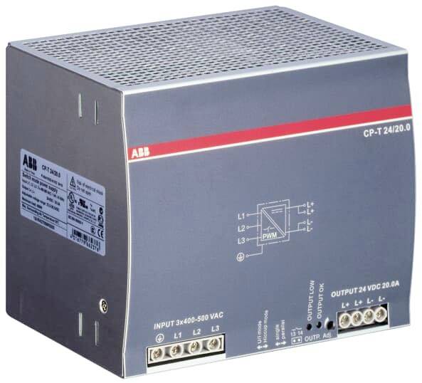 ABB CP-T 24/20.0 napajanje za DIN šinu 400 V → 24 V/DC 20 A