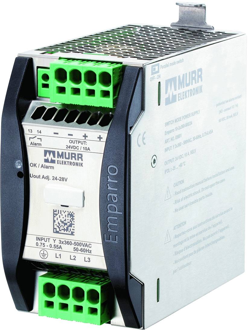 Murrelektronik 85691 napajanje za DIN šinu 324-745 V → 24. V/DC 28 V/DC 12 A