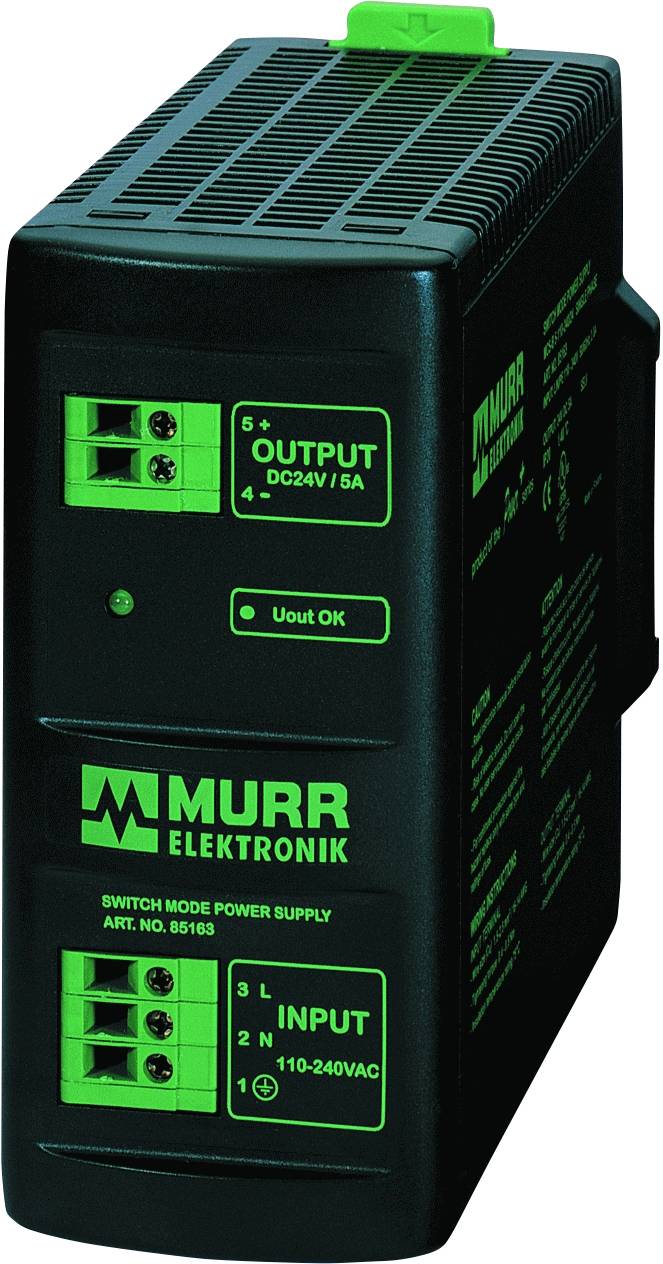 Murrelektronik 85163 napajanje za DIN šinu 100-265 V → 24 V/DC 28 V/DC 5 A