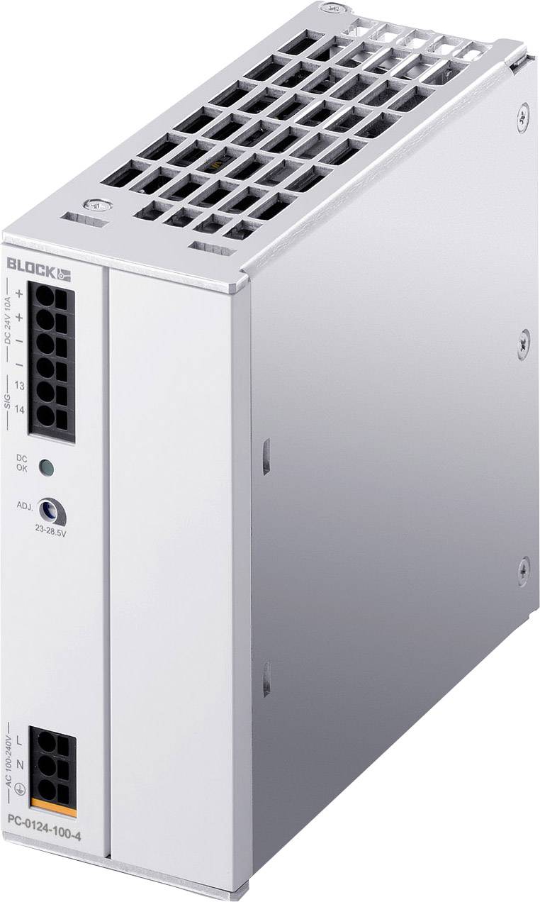 Block PC-0124-050-4 napajanje za DIN šinu 24 V/DC 5 A 120 W