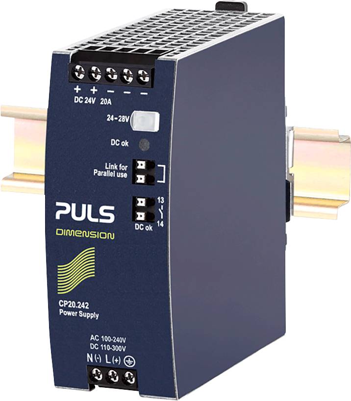 Puls CP20.242 napajanje za DIN šinu 24 V 20 A 480 W