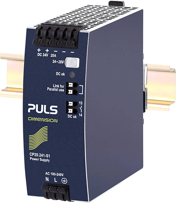 Puls CP20.241-S1 napajanje za DIN šinu 24 V 20 A 480 W