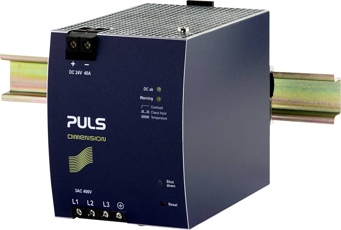 Puls XT40.241 napajanje za DIN šinu AC 400V (± 15%) → 24,1 V 40 A 960 W