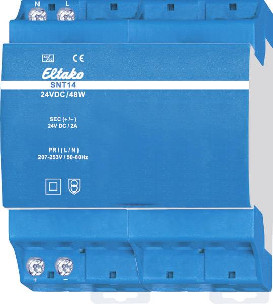 Eltako SNT14-24V/48W napajanje za DIN šinu 230 V → 24 V 2 A