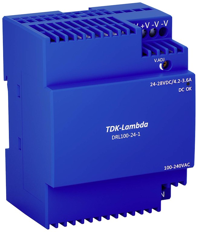 TDK-Lambda DRL100-24-1 napajanje za DIN šinu 24 V 3,67 A 100,8 W