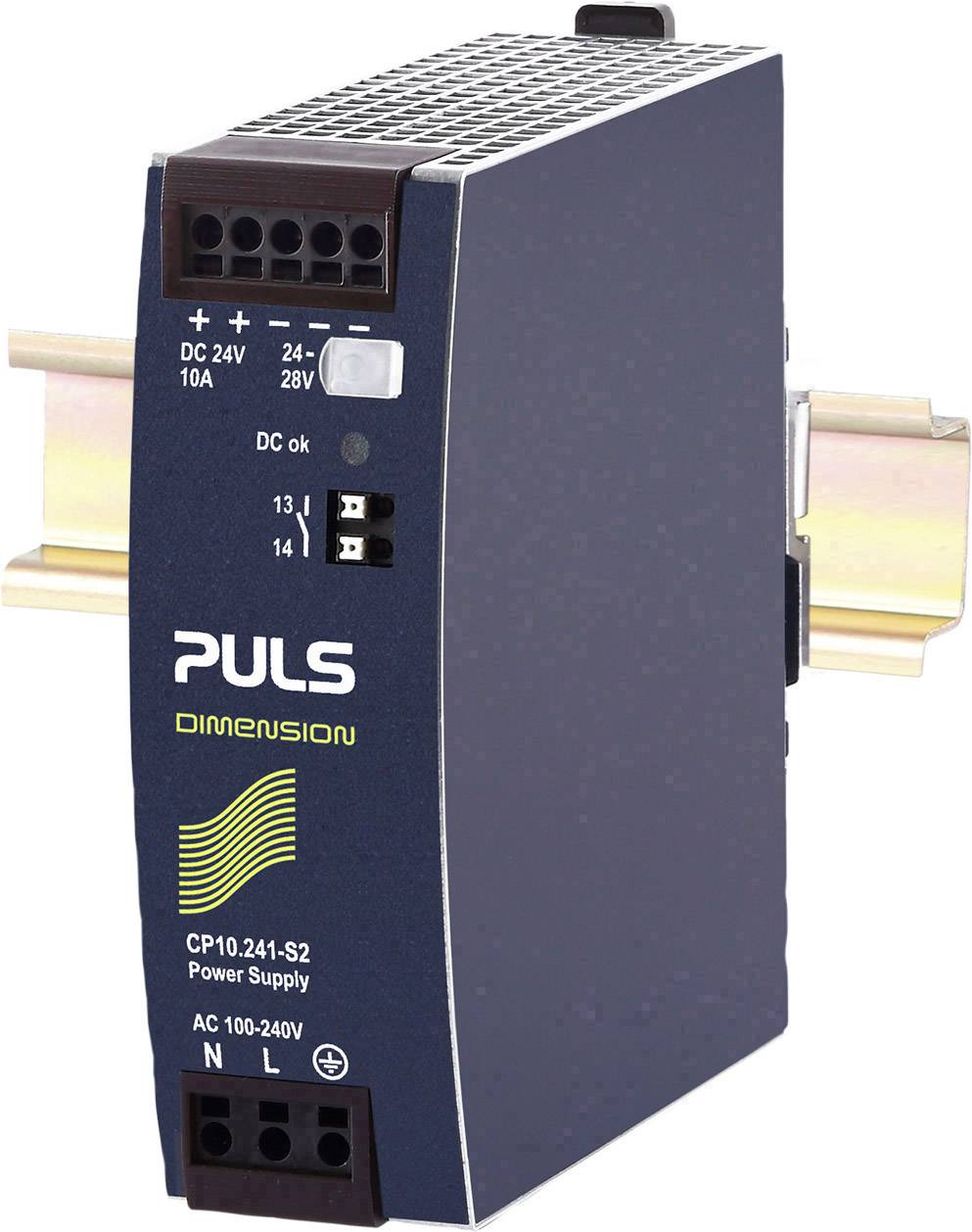 Puls CP10.241-S2 napajanje za DIN šinu 100 V/AC, 110 V/DC → 28 V 10 A 240 W