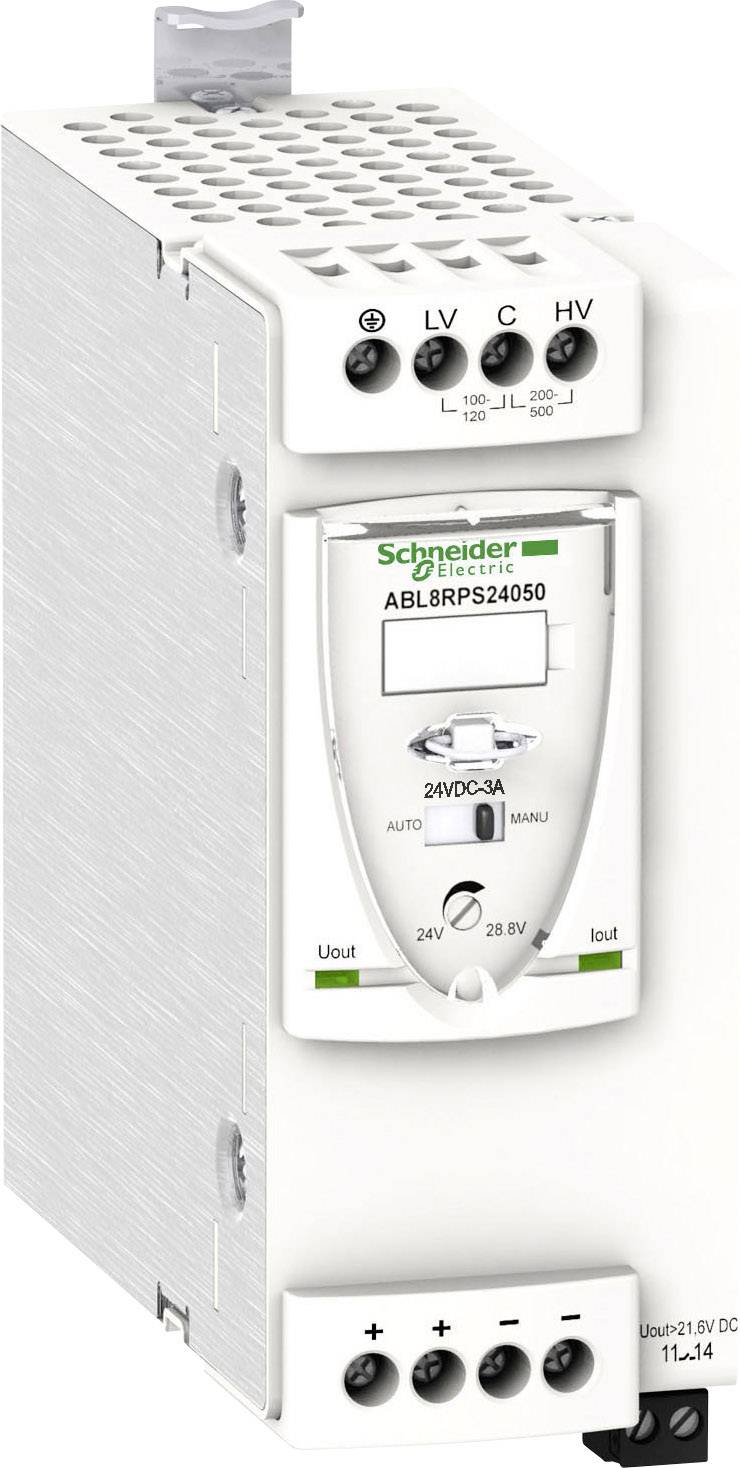 Schneider Electric ABL8RPS24050 napajanje za DIN šinu 100 V → 24 V/DC 5 A redna stezaljka
