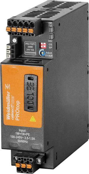 Weidmüller PRO TOP1 240W 24V 10A prekidačko napajanje 24 V/DC