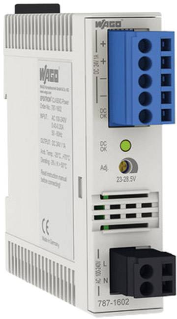 WAGO napajanje za DIN šinu 85 V/AC → 24 V/DC 1,2 A 34 W
