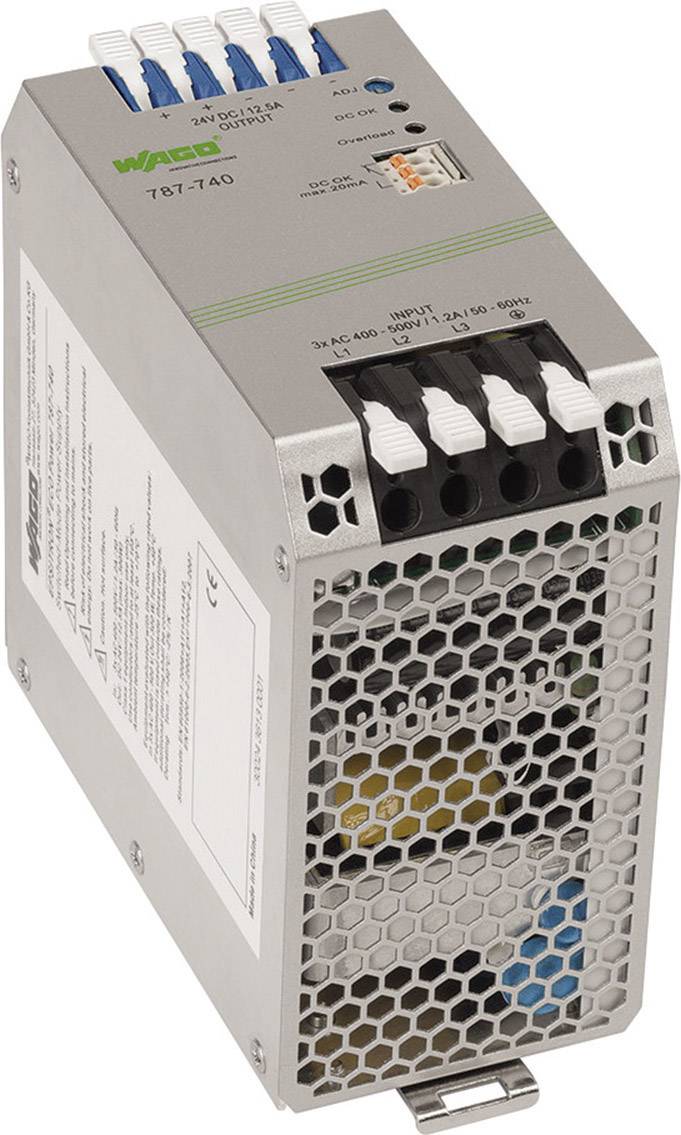 WAGO napajanje za DIN šinu 100-240 V/AC → 24 V/DC 12,5 A
