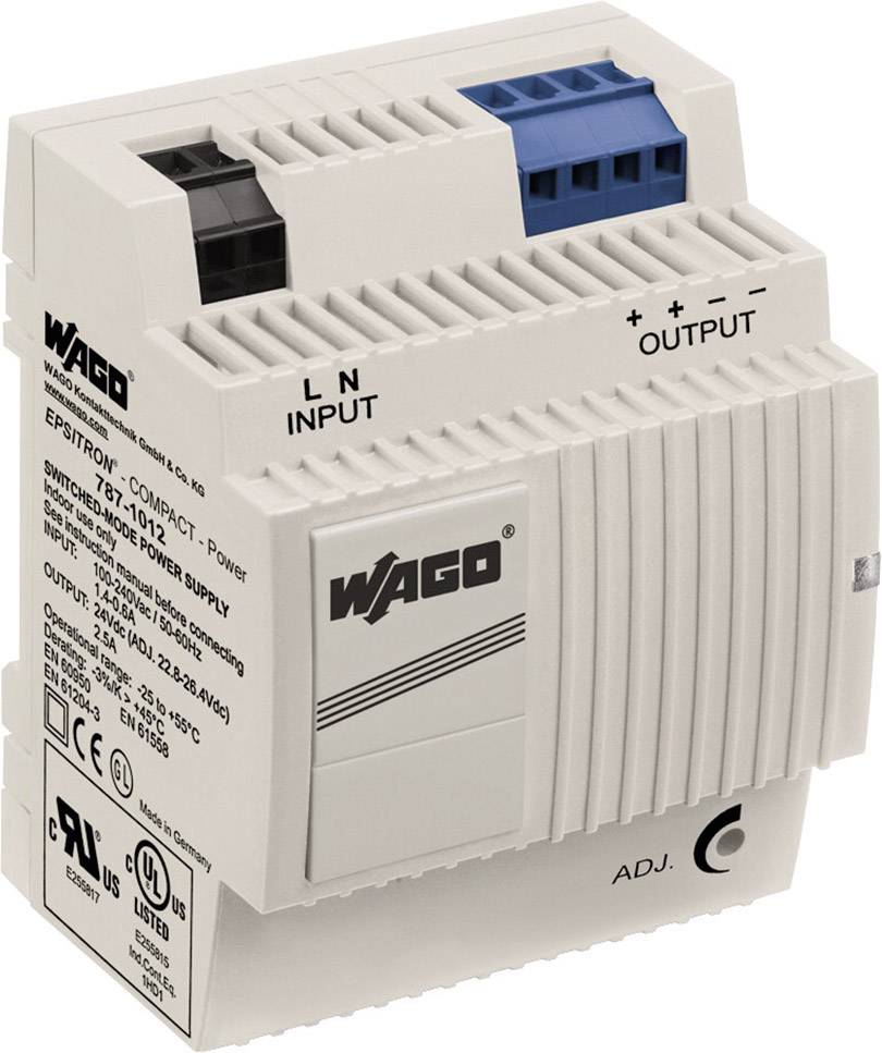 WAGO EPSITRON napajanje za DIN šinu 110 VDC → 24 V/DC 2 A