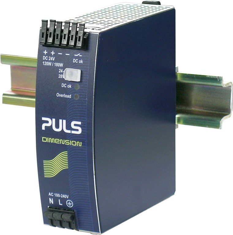 Puls napajanje za DIN šinu 115/230 V/AC → 24 V/DC 5 A