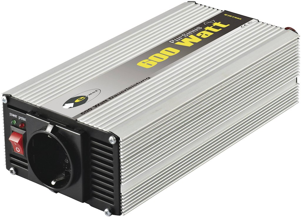 CLS 600-12 inverter 12 V/DC (11–15 V) → 230 V/AC 600 W 1200 W