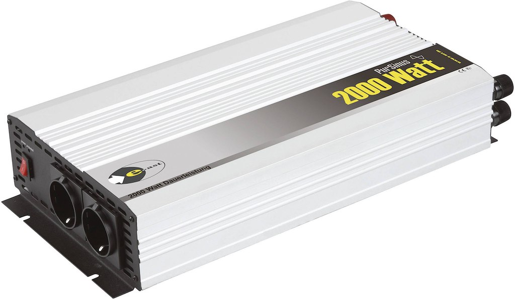 HPL 2000-12 inverter 12 V/DC (11–15 V) → 230 V/AC 2000 W 4000 W