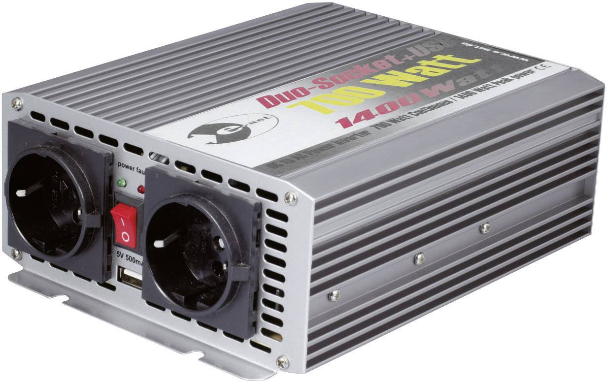 CL700-D-24 inverter 24 V/DC (22–28 V) → 230 V/AC, 5 V/DC 700 W 1400 W
