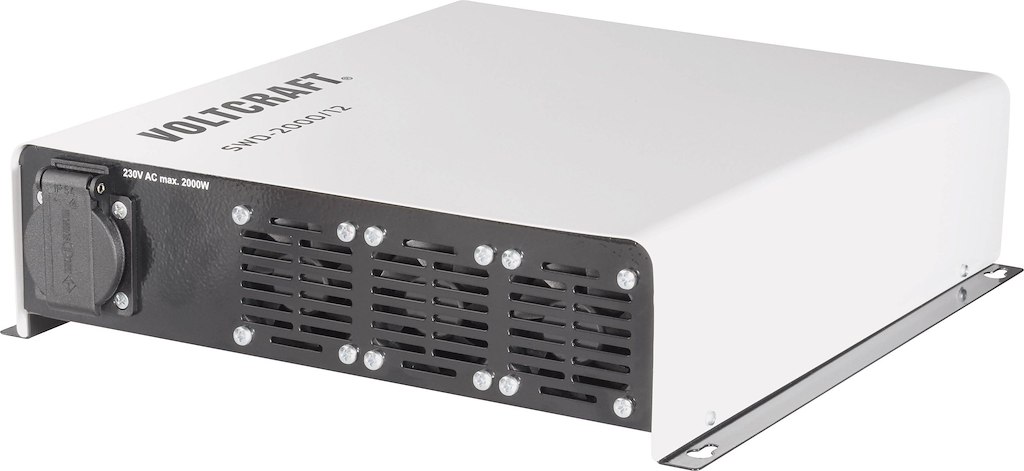 VOLTCRAFT SWD-2000/12 inverter 12 V/DC → 230 V/AC 2000 W 4000 W