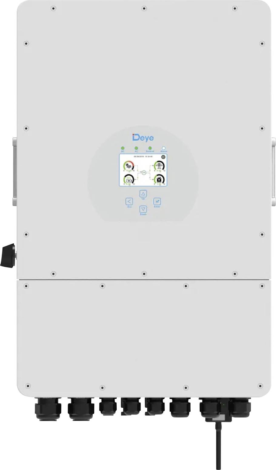 Deye SUN-16K-SG01LP1-EU inverter 150 V – 425 V (opseg MPPT) 230 V 16000 W