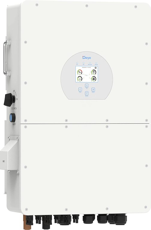 Deye SUN-30K-SG02HP3-EU-AM3 inverter 150 V – 850 V → 230 V, 400 V 30000 W čisto sinusni talasni oblik