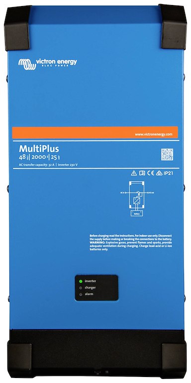 Victron Energy Multiplus 48/2000/25-32 230V VE.Bus inverter 38 – 66 V → 2000 W