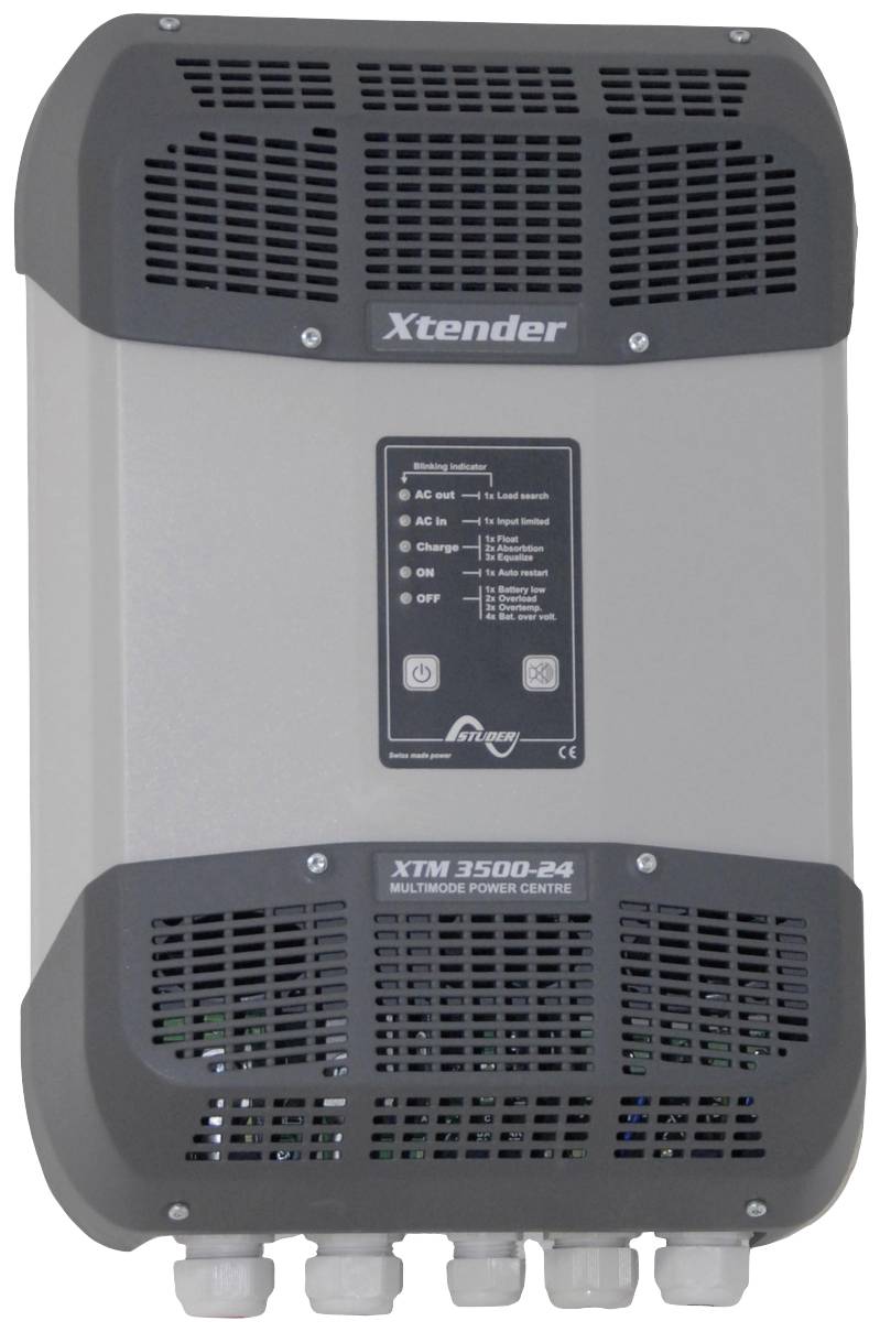 Studer XTM 3500-24 inverter 24 V → 230 V 3500 W 9000 W