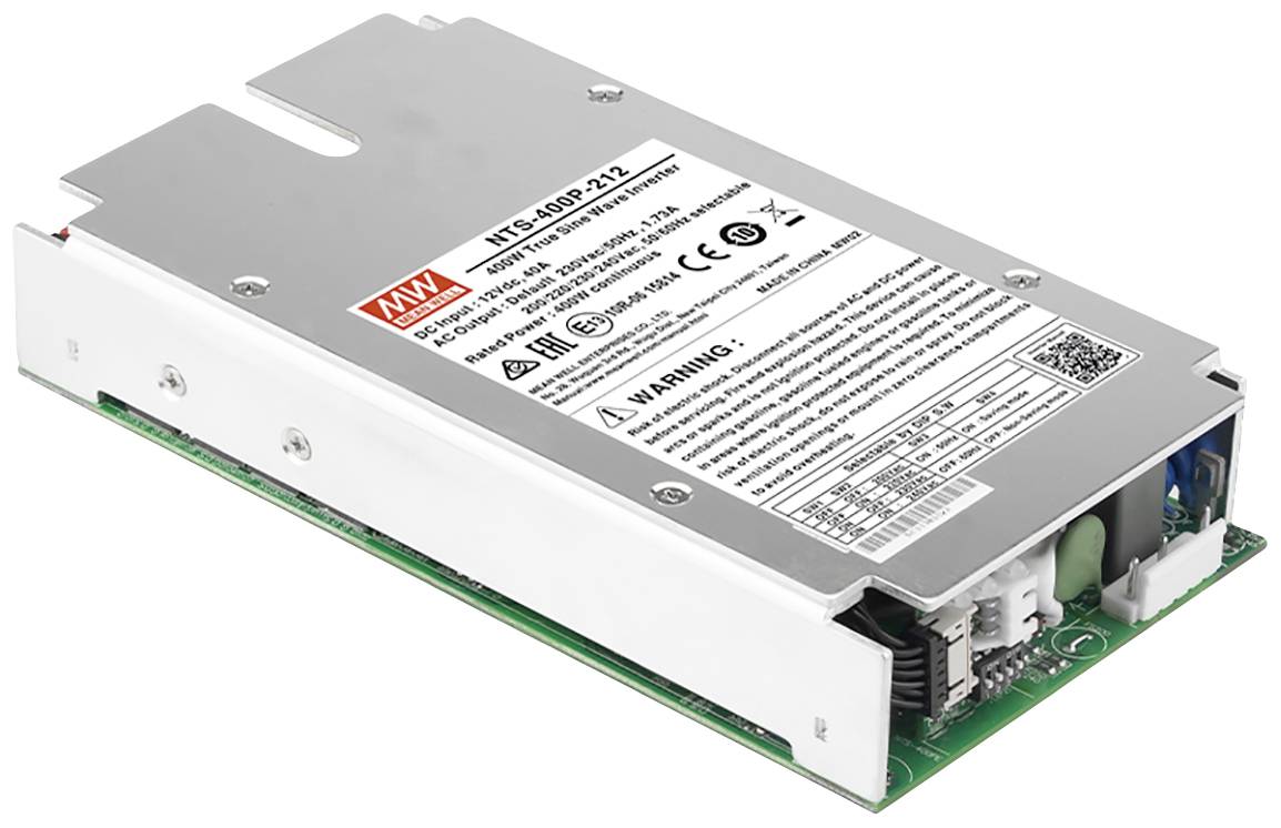 MEAN WELL NTS-400P-248 inverter 48 V/DC → 230 V/AC 400 W 800 W