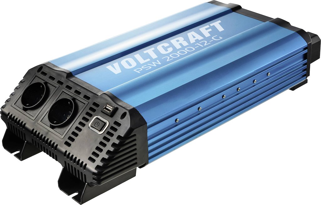 VOLTCRAFT PSW 2000-12-G inverter 12 V/DC → 230 V/AC 2000 W 4000 W