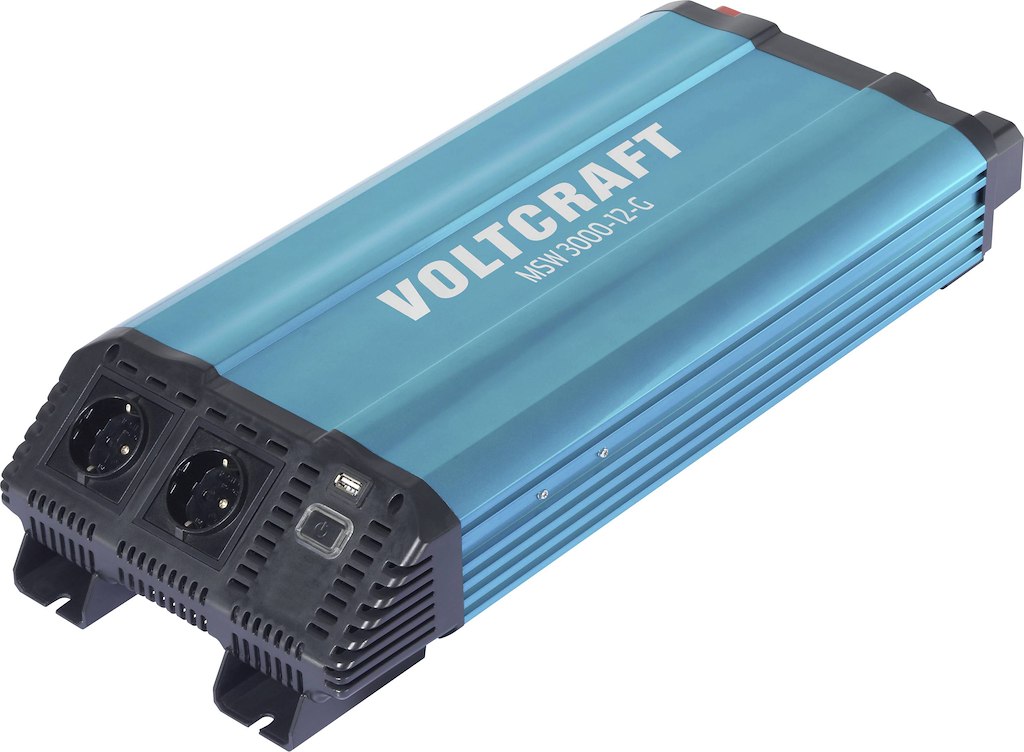 VOLTCRAFT MSW 3000-12-G inverter 12 V/DC → 230 V/AC 3000 W 6000 W