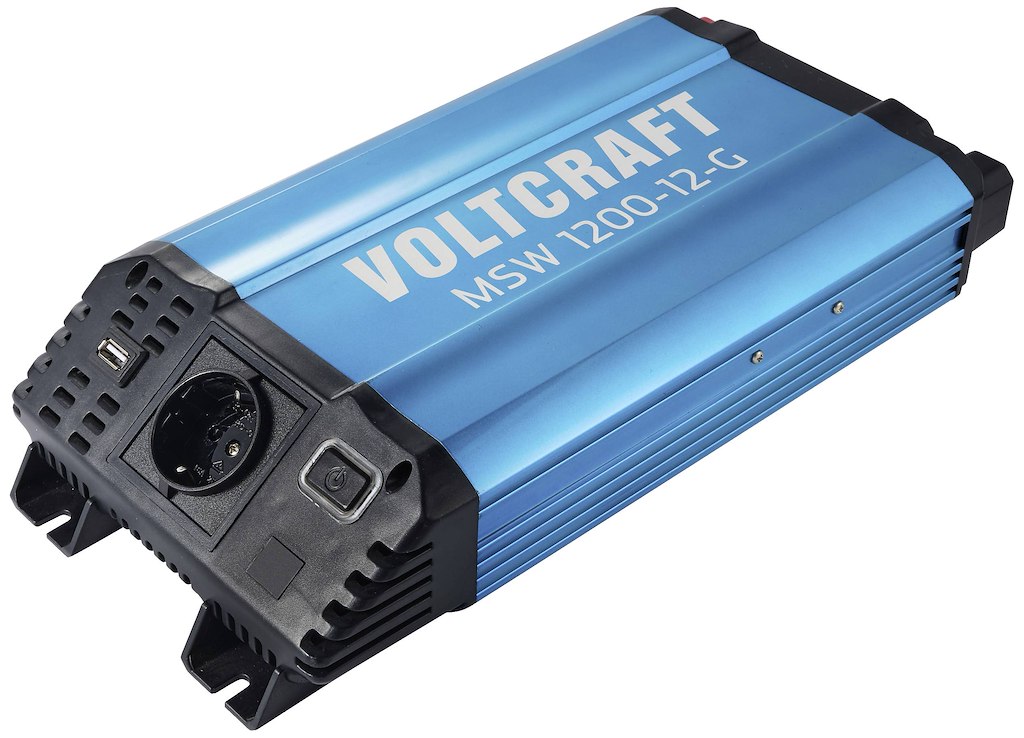 VOLTCRAFT MSW 1200-12-G inverter 12 V/DC → 230 V/AC 1200 W 2400 W