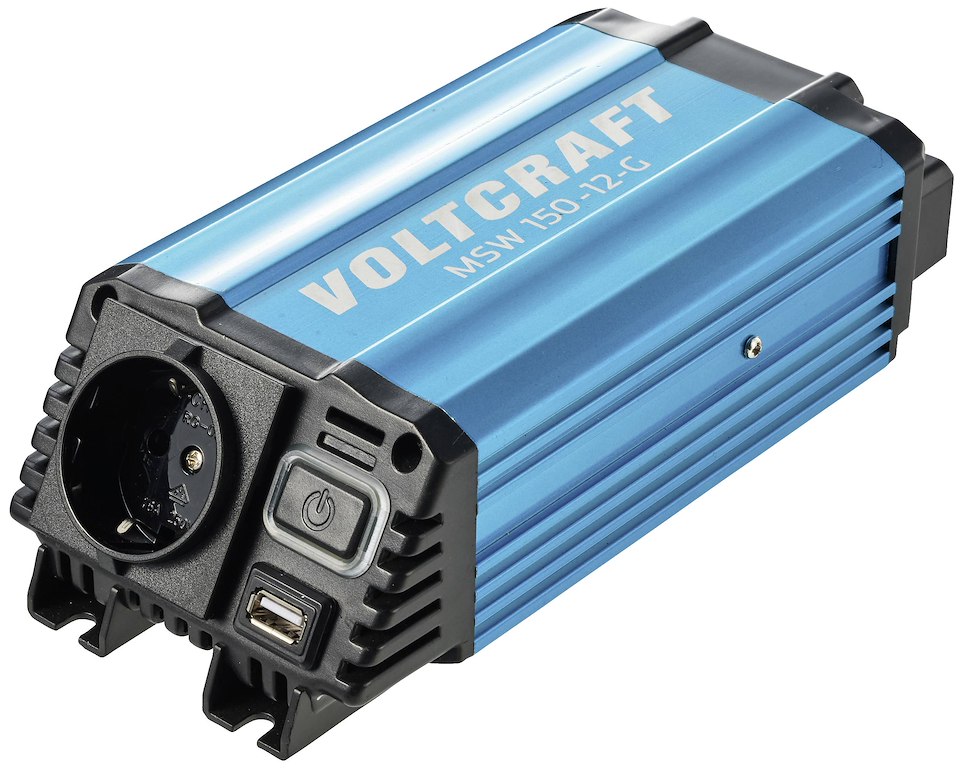 VOLTCRAFT MSW 150-12-G inverter 12 V/DC → 230 V/AC 150 W 300 W