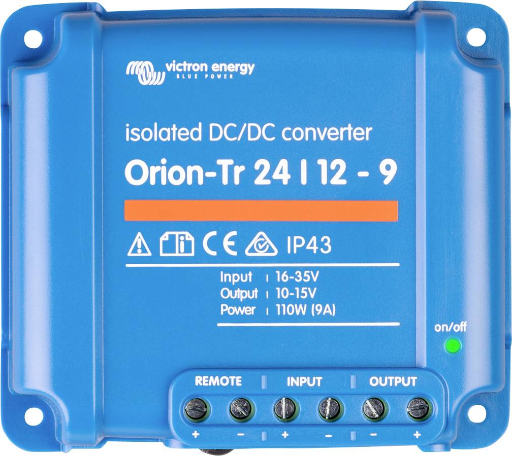 Victron Energy Orion-Tr 24/12-9A pretvarač napona 8-17 V → 12,2 V 110 W