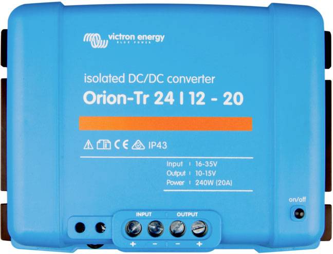 Victron Energy Orion-Tr 48/48-2,5A pretvarač napona 32-70 V → 48,2 V 120 W