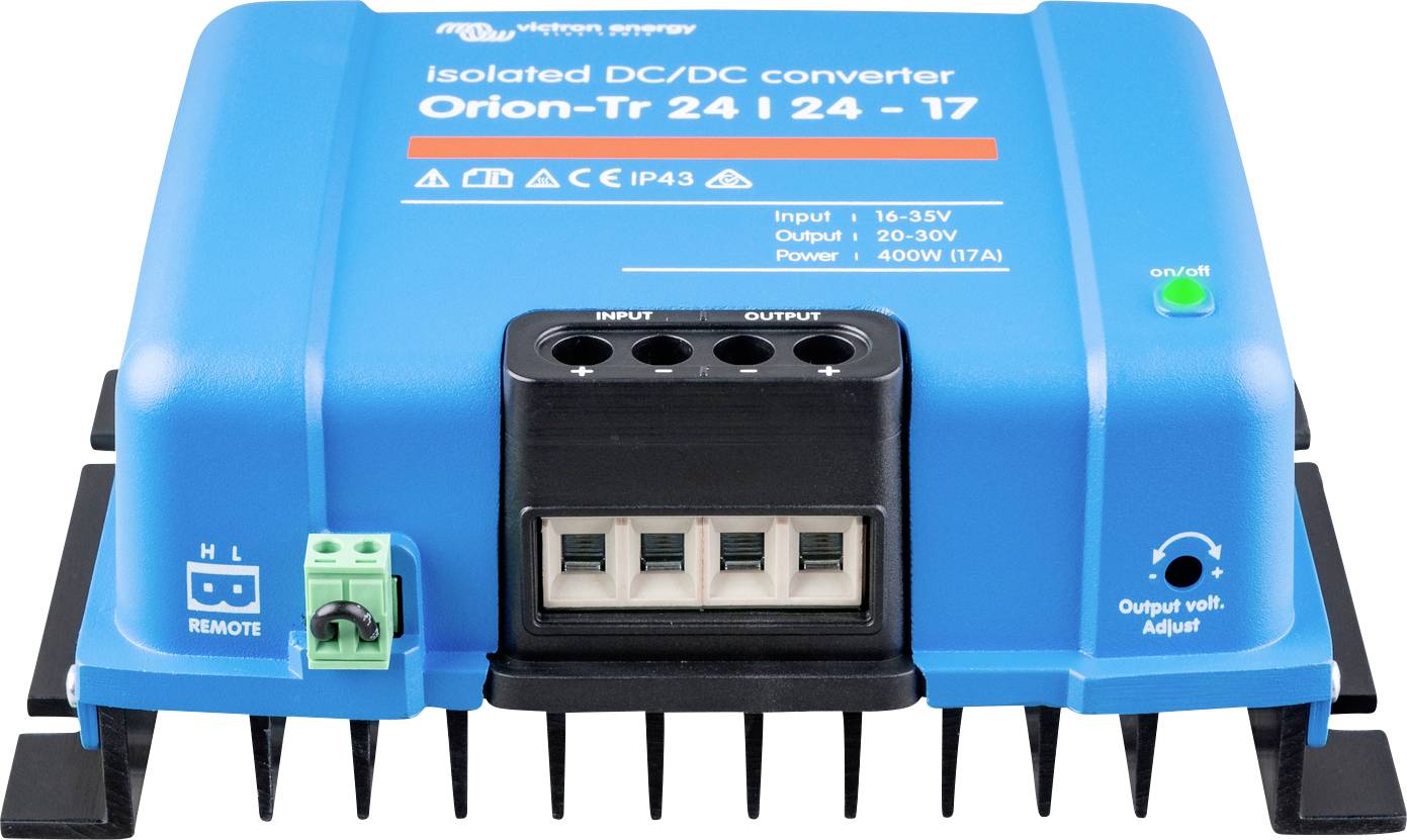 Victron Energy Orion-Tr 24/48-8,5A pretvarač napona 20 – 35 V → 48,2 V 400 W 15 A