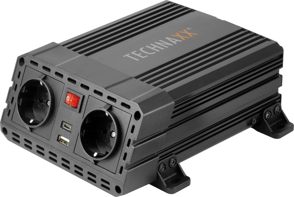 Technaxx TE19 inverter 10,2 – 15,8 V → 230 V/AC 600 W 1200 W